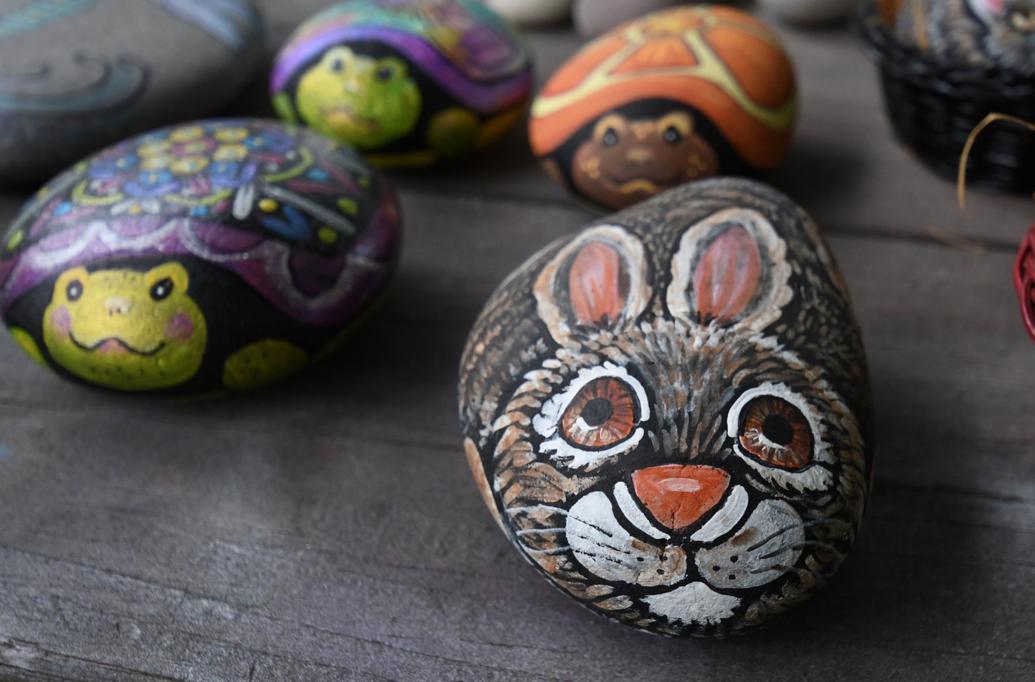 Rocks can be used for kindness