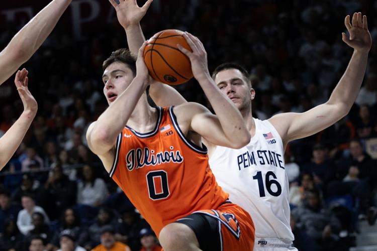 No. 20 Illinois top Penn State at Philly's Palestra