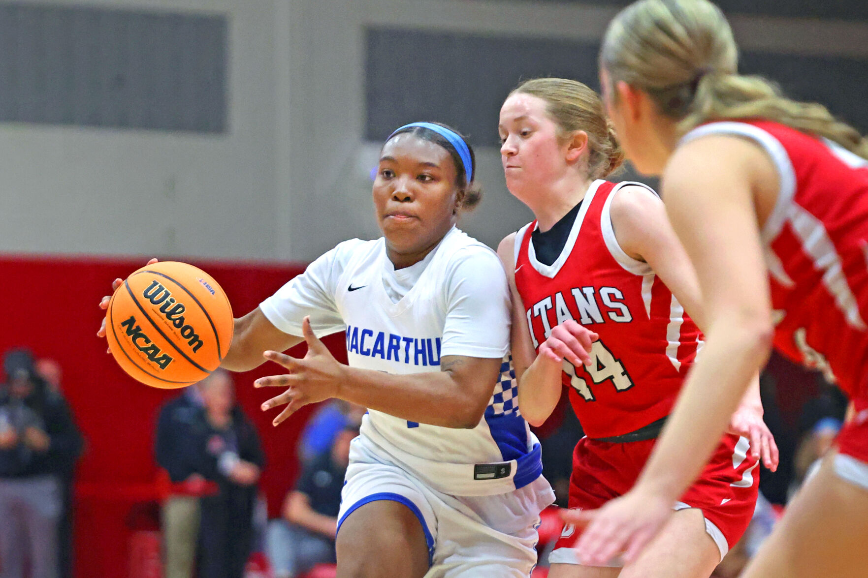 MacArthur High School girls basketball loses to Glenwood