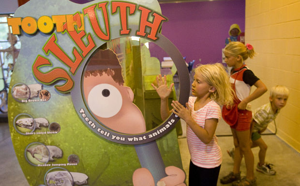 Kids eating up 'Be A Tooth Sleuth' exhibit at Children's Museum