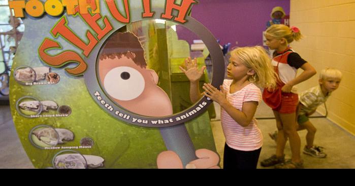 Kids eating up 'Be A Tooth Sleuth' exhibit at Children's Museum