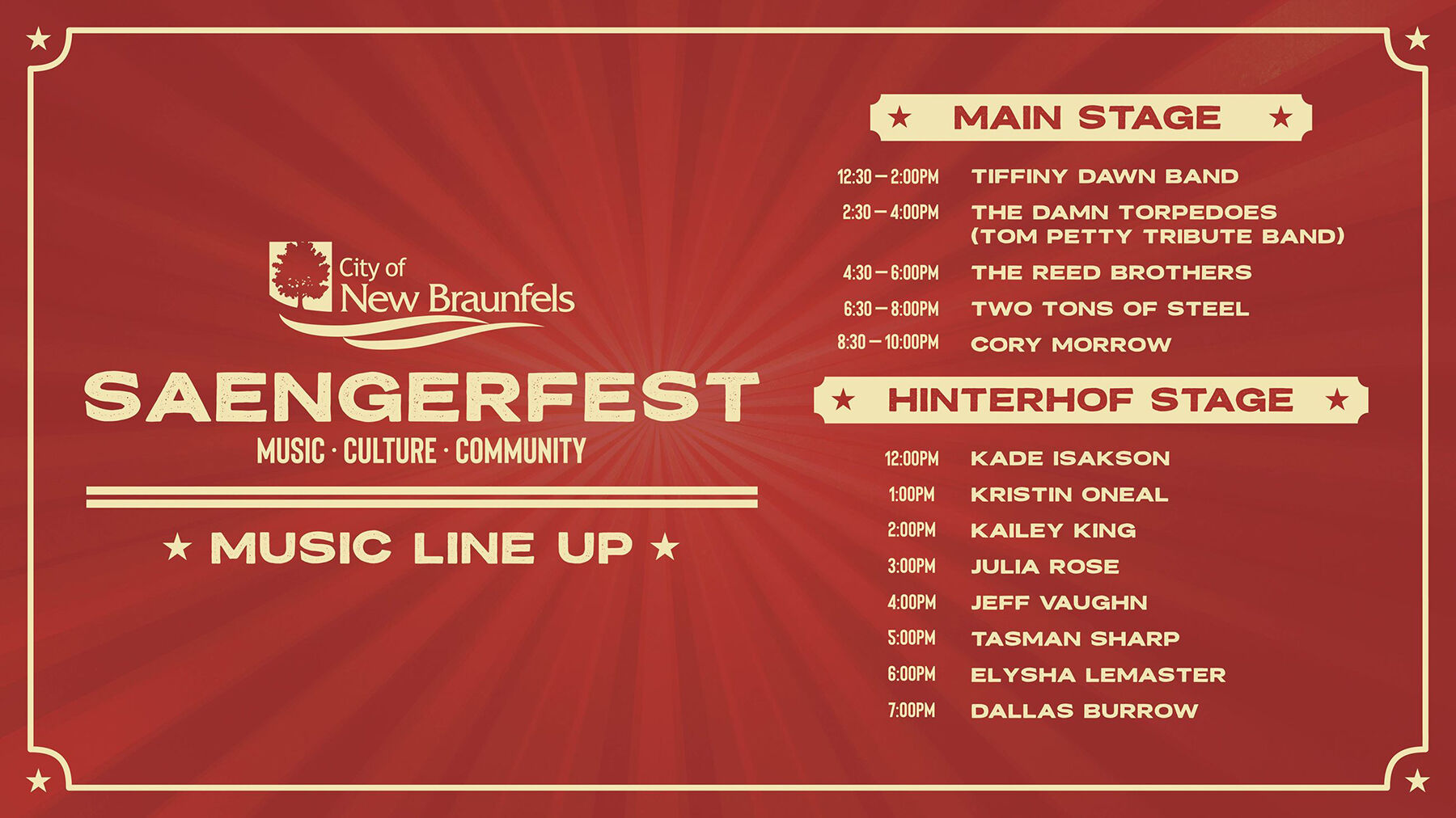 Saengerfest returns to downtown New Braunfels this weekend | News ...