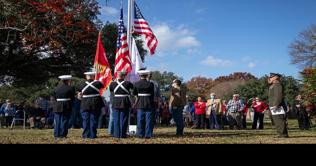 flagpole dedication | | herald-zeitung.com