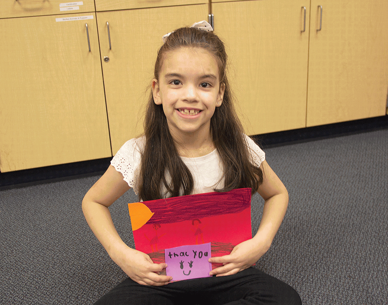 Lamar Elementary students thank New Braunfels firefighters that helped ...