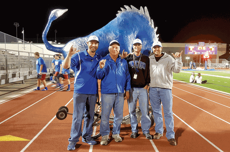 SPIRIT ON THE SIDELINES: Unicorn Handlers celebrate 40 years of New ...