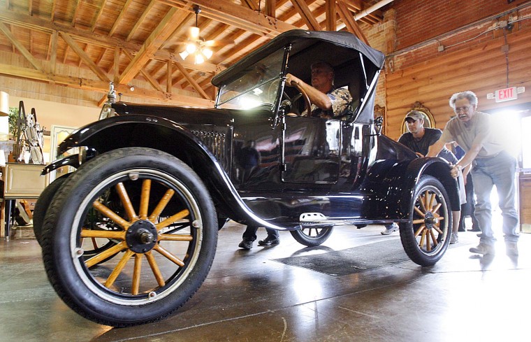 Restored Model T finds new home on restaurant/antique store floor ...