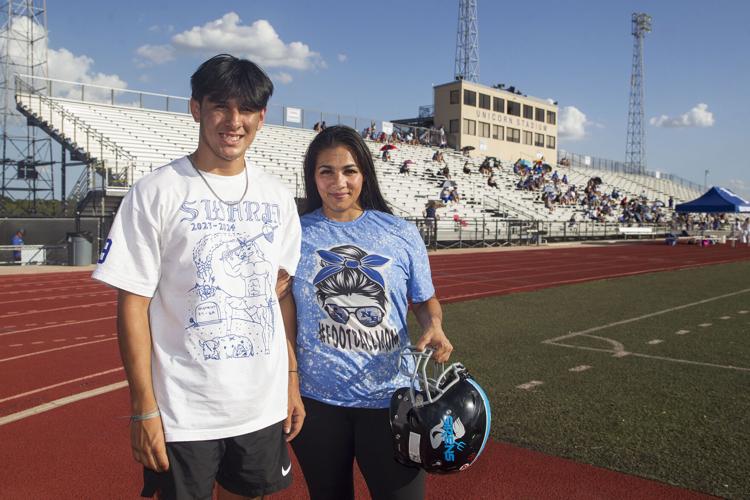 LIKE MOTHER, LIKE SON: Tackle football runs in the family for New ...