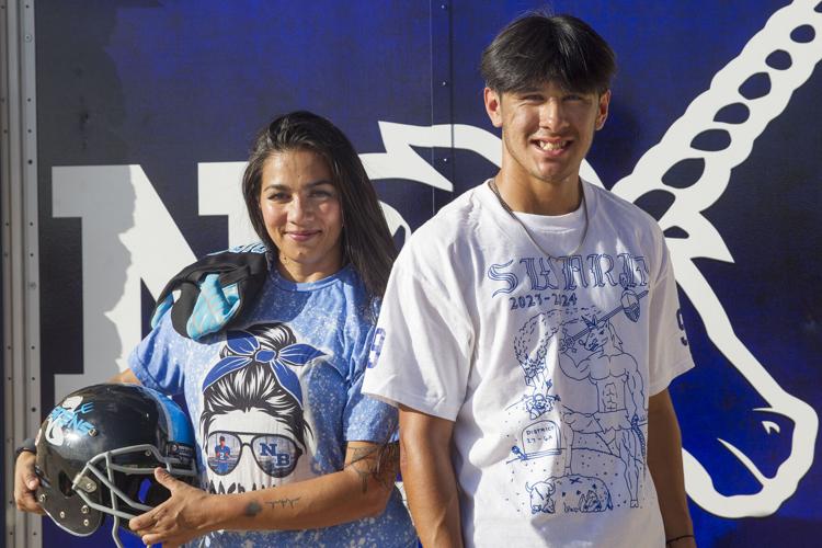 LIKE MOTHER, LIKE SON: Tackle football runs in the family for New ...