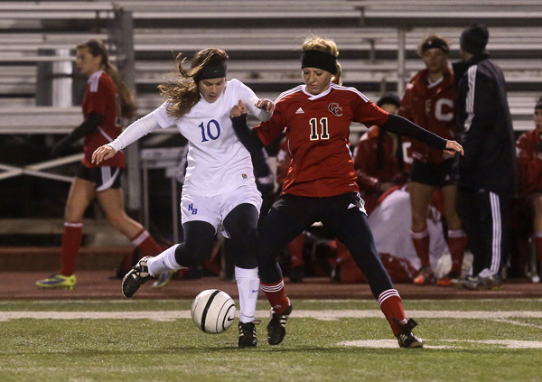 Coogs on target: Canyon girls shut out rival New Braunfels on the road ...