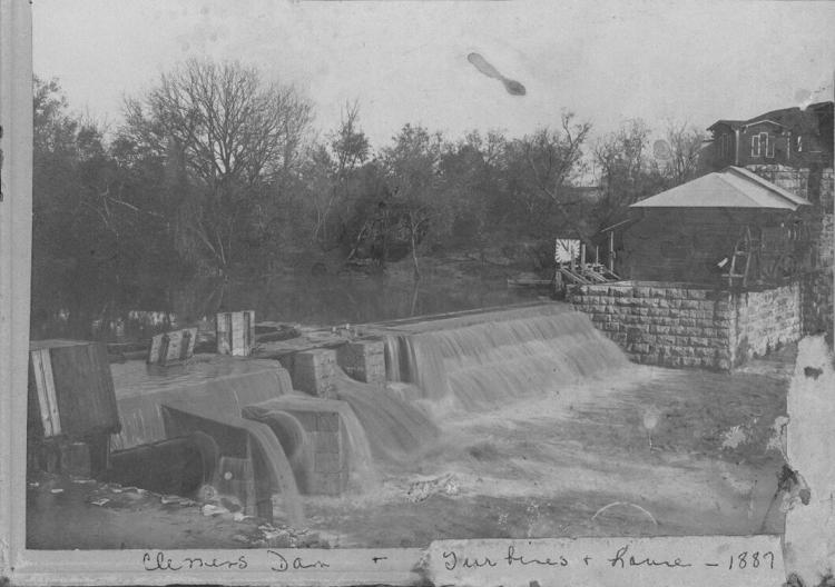 SOPHIENBURG: Comal River tube chute was the site of Clemens Dam and ...