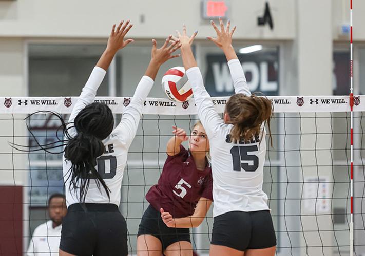 Davenport volleyball stifles Steele in opener | Sports | herald-zeitung.com