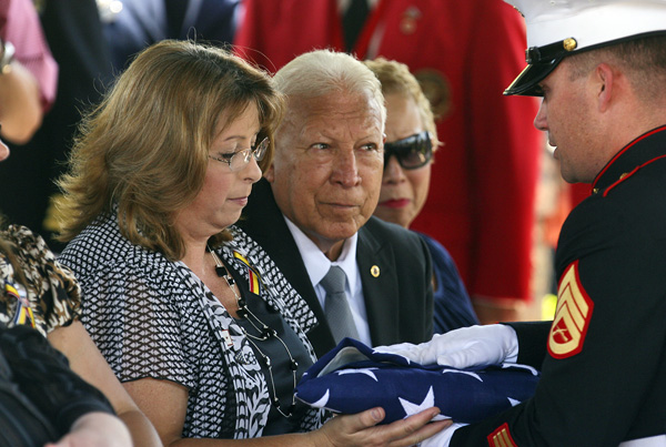 Laughter, tears bid farewell to Marine | Local News | herald-zeitung.com