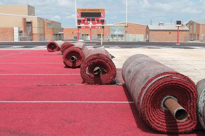 Canyon’s famed red turf is officially gone — but not for good | Sports ...