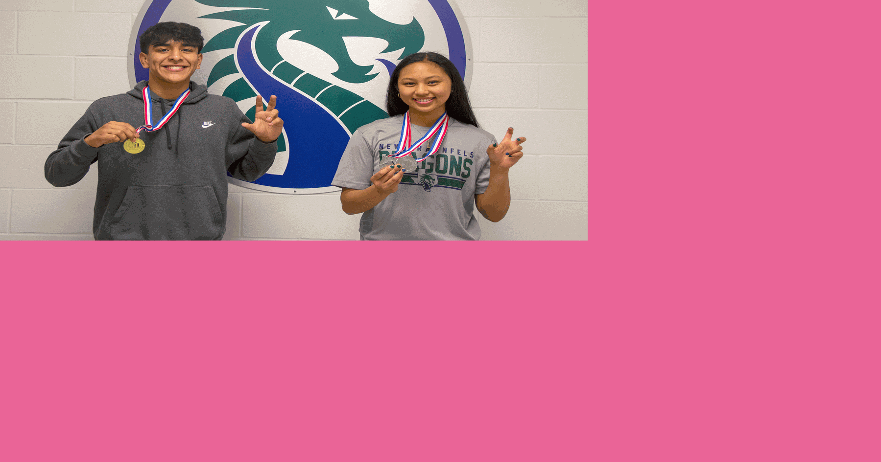 STORMING THE CASTLE: Dragon duo 1st student-athletes to represent New ...