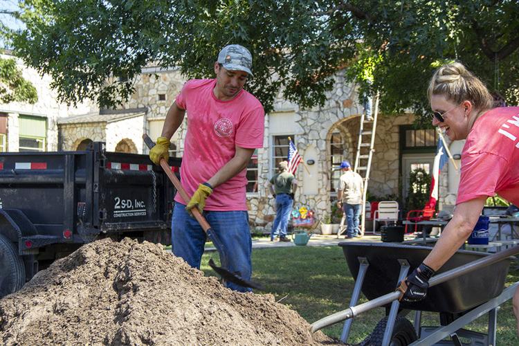 Volunteers provide Rock Haus Foundation building with new life with ...