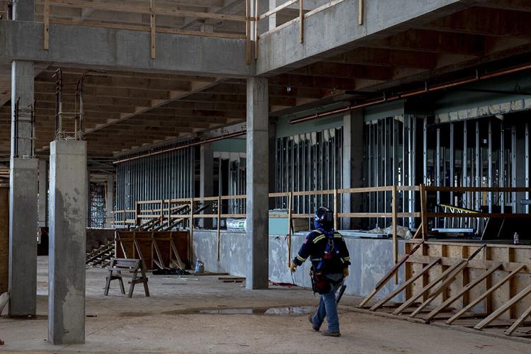 New Braunfels High School construction continues; phase 2 hinges on May ...