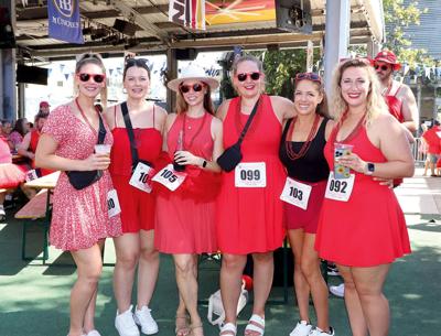 New Braunfels' Red Dress Run raises over $10K for Pink Warrior ...