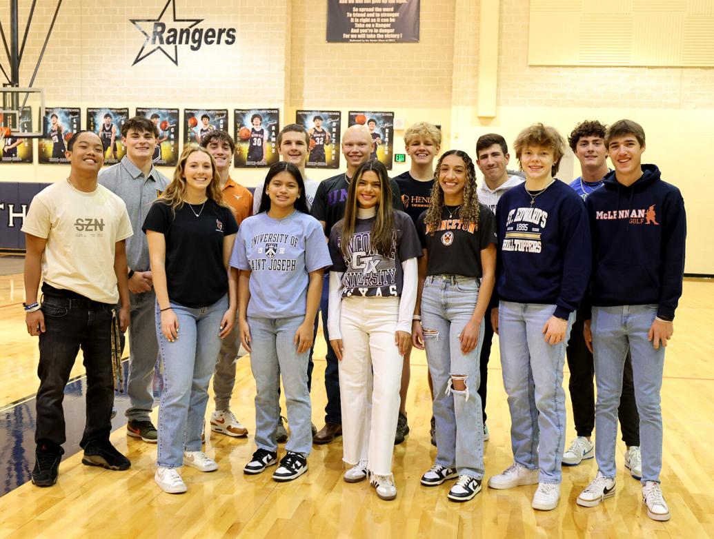 14 Rangers sign letters of intent | Sports | herald-zeitung.com