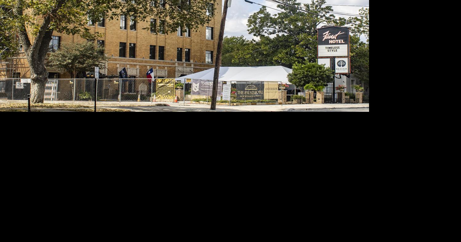 Historic Faust Hotel in downtown New Braunfels nears reopening date ...