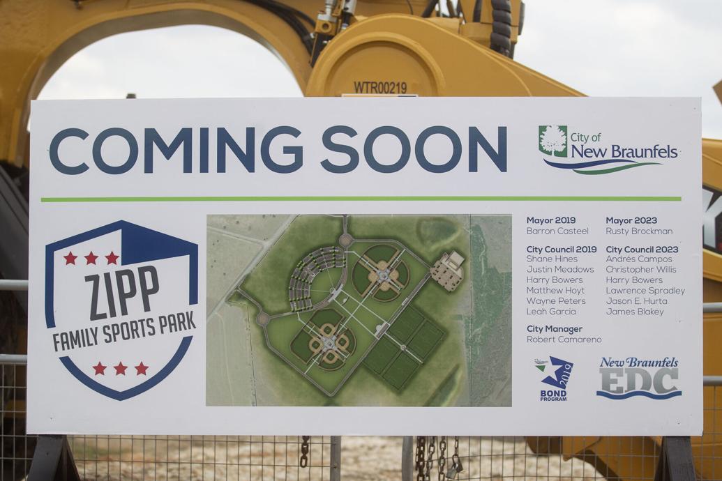 At long last, city of New Braunfels breaks ground on new Zipp Family ...