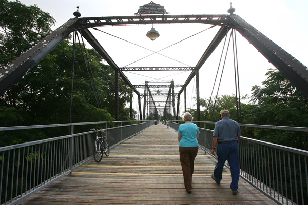 Faust Street Bridge dedicated during ceremony | Local News | herald ...