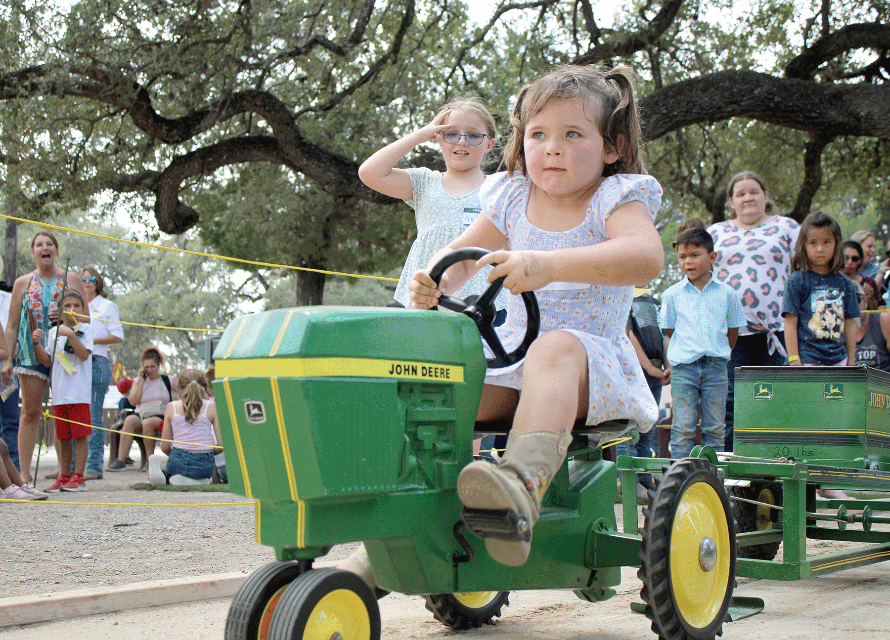 PEDAL TO THE METAL: Comal County Fair’s kiddie tractor pull celebrates ...