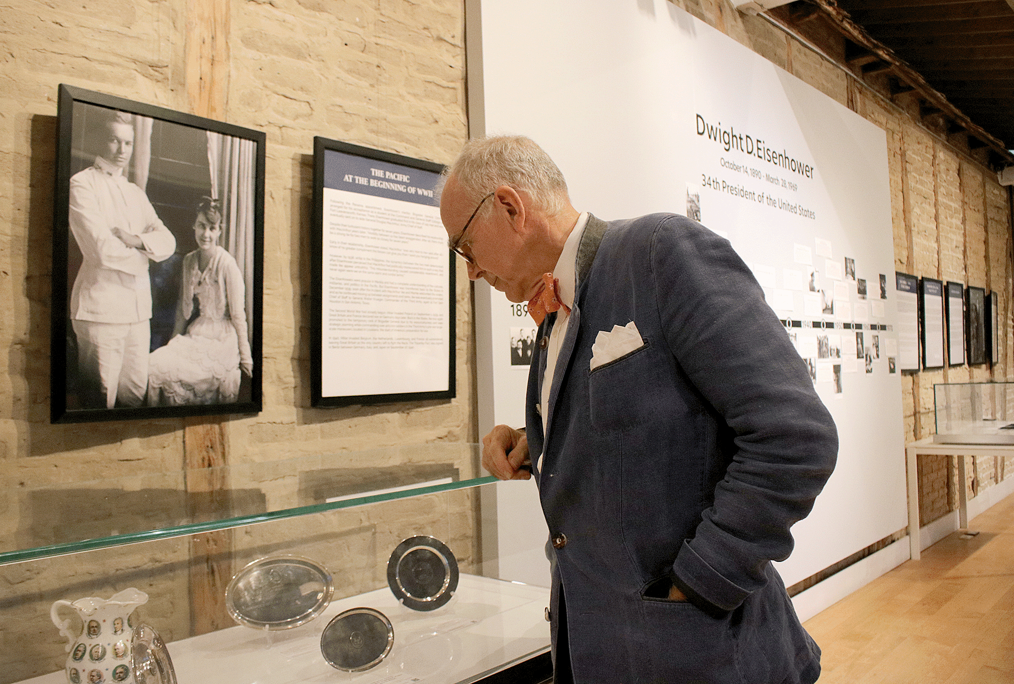 PRESIDENTIAL PIECES: Lark Mason Associates displaying Eisenhower ...