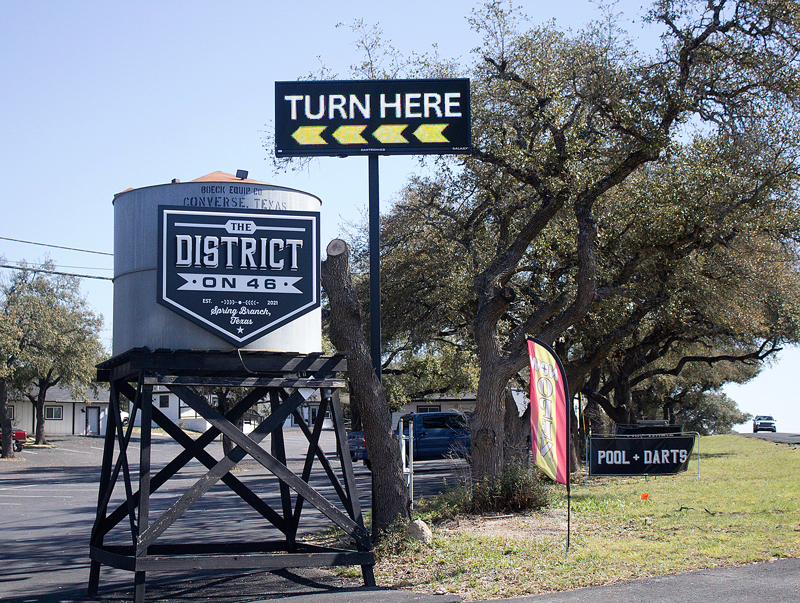 SOMETHING FOR EVERYONE: The District on 46 business park offers drinks ...