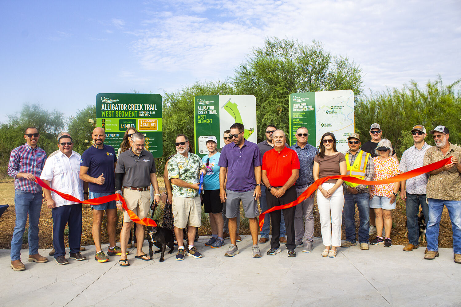 BLAZING THE TRAILS: Two new public trails now open in New Braunfels ...