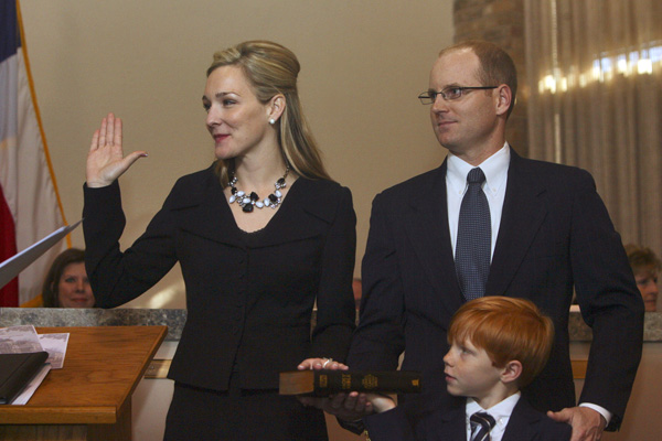 Tharp, Krause, Haag take oath of office | Local News | herald-zeitung.com
