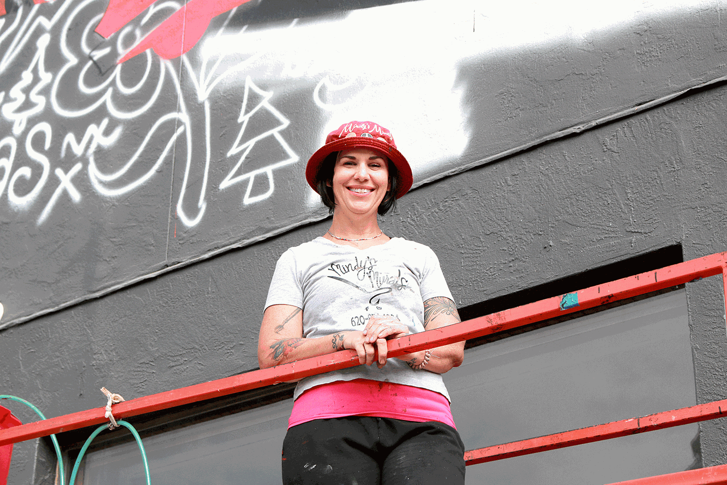 FRESH COAT: Historic Outdoor Art Museum’s newest mural taking shape in ...