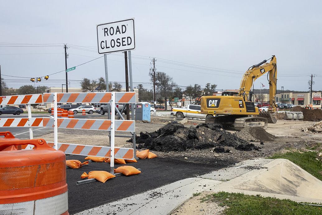 Road work spreads through Bulverde as SH 46 expands to 6 lanes in Comal County | News | herald ...
