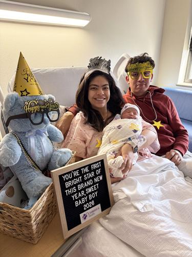 CHRISTUS Santa Rosa Hospital welcomes first baby of 2026 | News ...