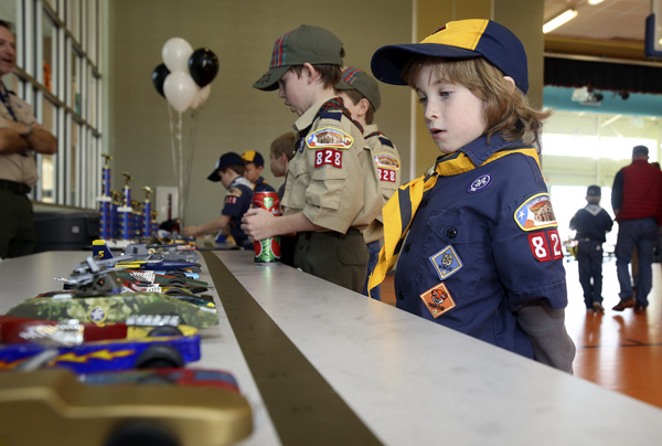 Cub Scouts Pack 828 competes in annual Pinewood Derby | Local News ...