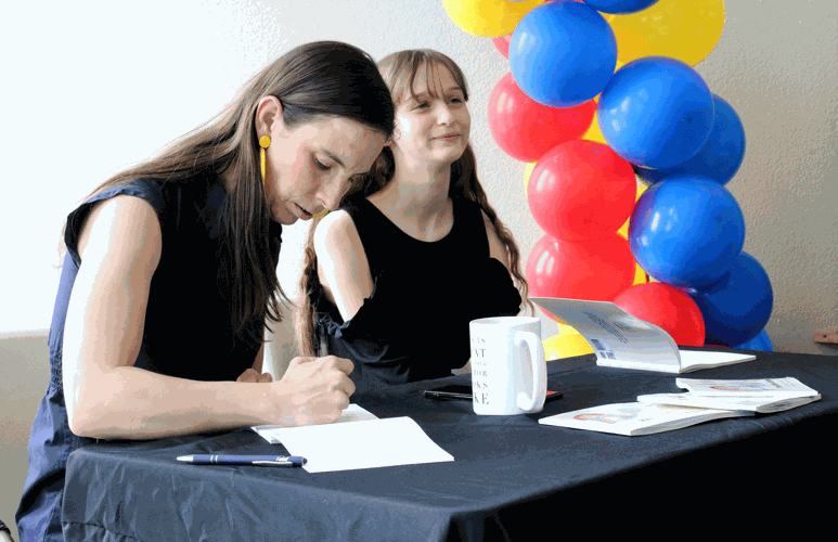 New Braunfels business owner, local student host signing for children’s book | Business | herald ...