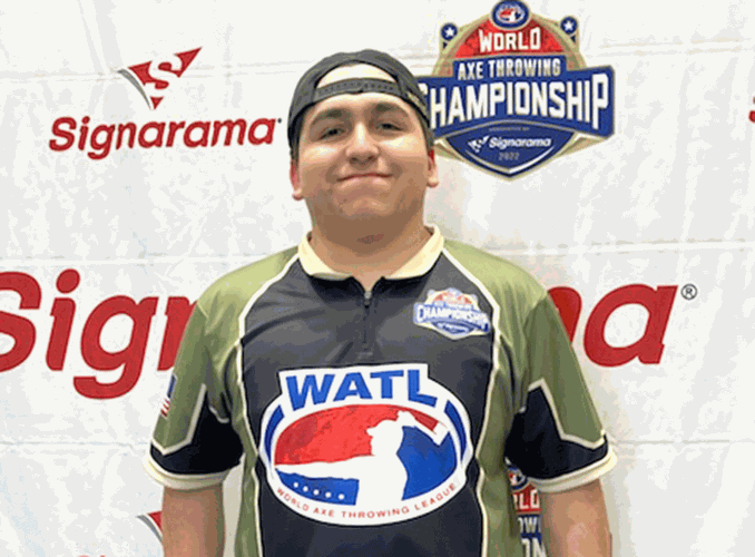 New Braunfels HS alum finishes in top 10 at World Axe Throwing ...