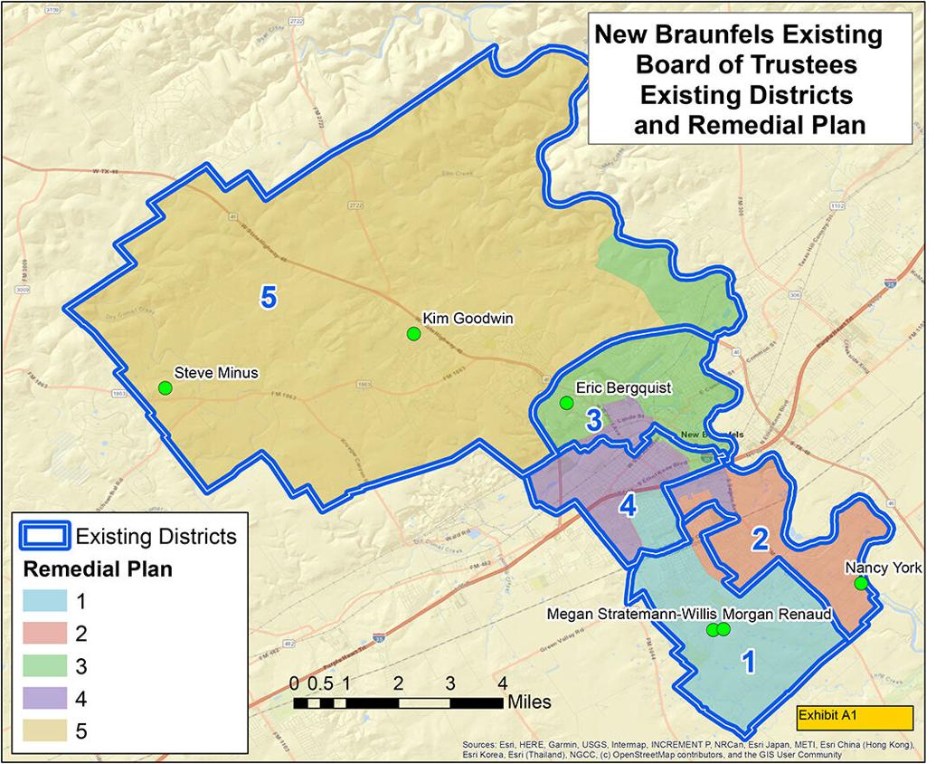 New Braunfels ISD to revise boundaries for single-member trustee seats ...