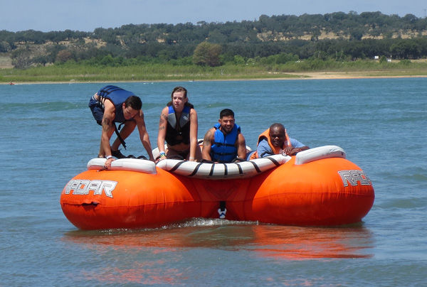 Event treats soldiers, families to a day on the water at Canyon Lake ...