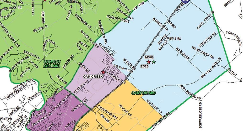 Comal ISD sets attendance boundaries for upcoming schools in New ...