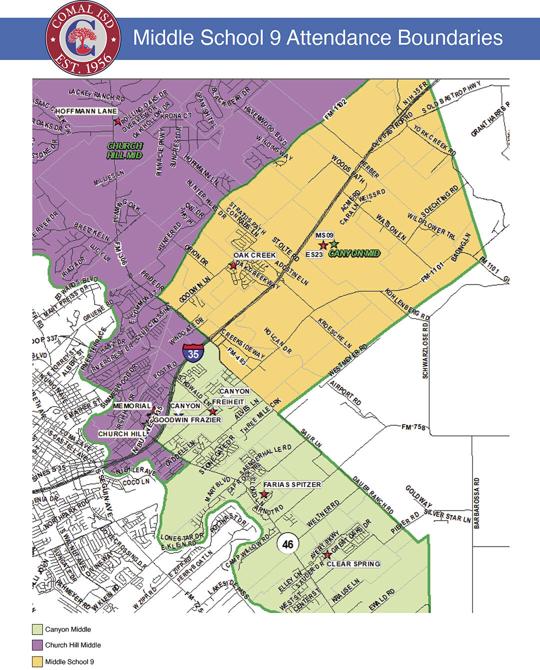 Comal ISD sets attendance boundaries for upcoming schools in New ...