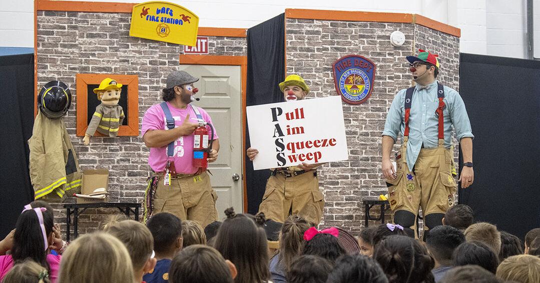 PREVENTION THROUGH EDUCATION: Life, fire safety clowns give New ...