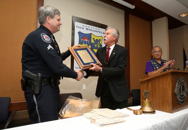 TOP COP: NBPD’s Spence named Lawmen of Year by Lions | Local News ...
