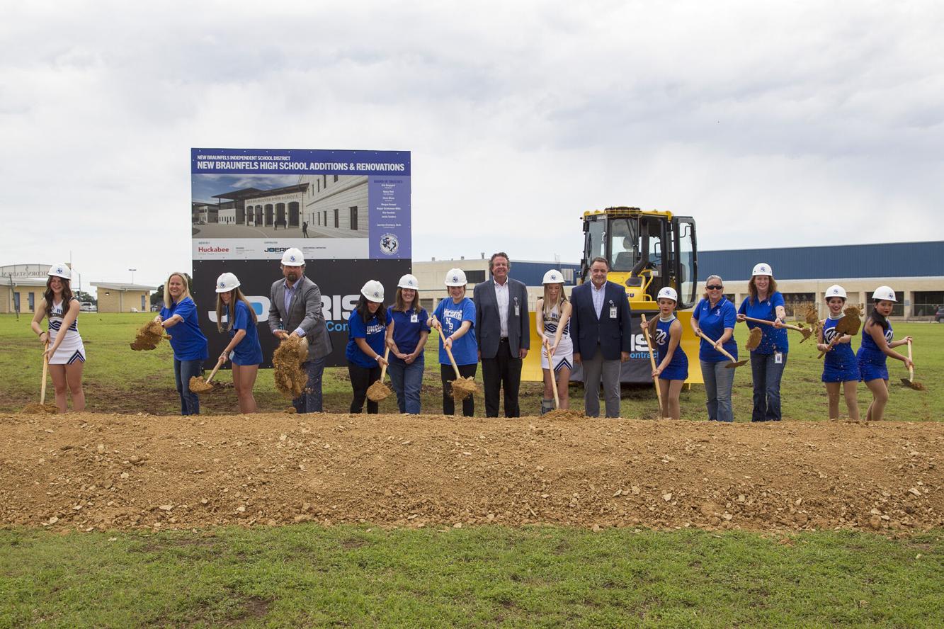 New Braunfels ISD breaks ground on Phase 1 of NBHS replacement campus ...