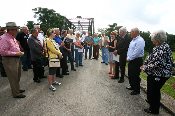 Faust Street Bridge dedicated during ceremony | Local News | herald ...