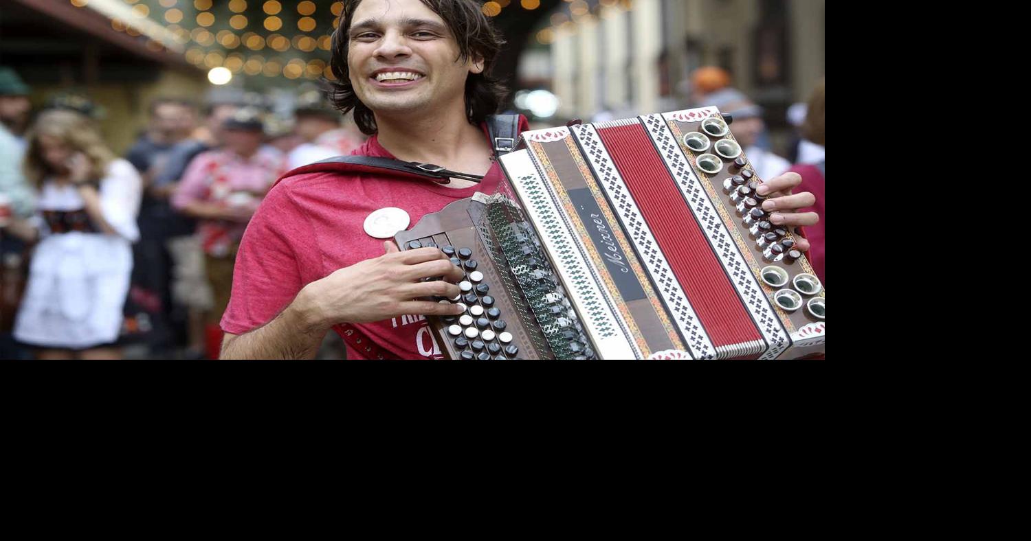 The music man: Meixner keeps Wurstfest dancing with traditional tunes ...