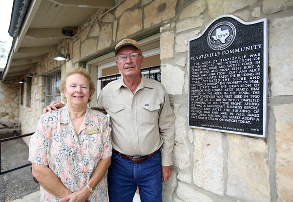 It all Startz here: Startzville historical marker installed at cafe’s ...