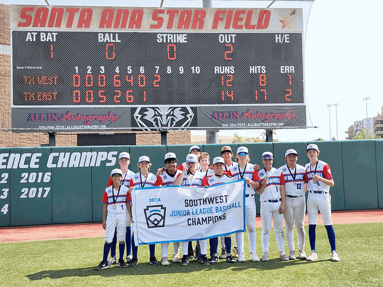New Braunfels Little League to host sendoff for World Series-bound ...