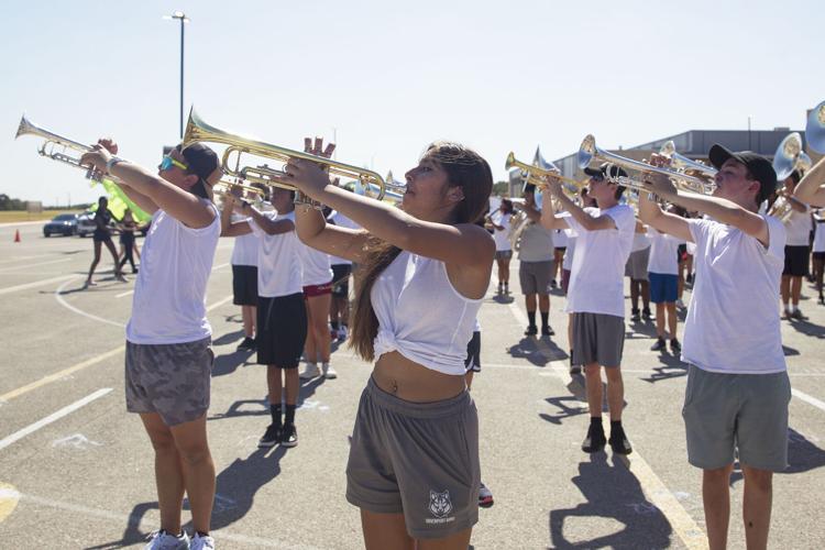 Comal County's high school bands, color guard working to perfect new ...
