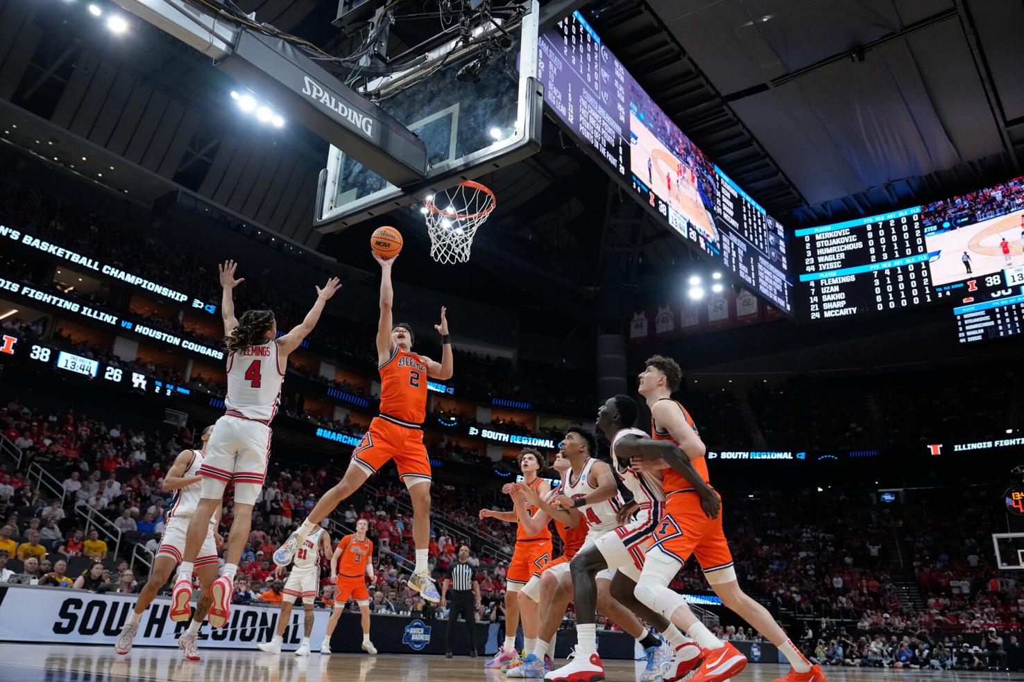 NCAA Illinois Houston Basketball | Associated Press | heraldandnews.com