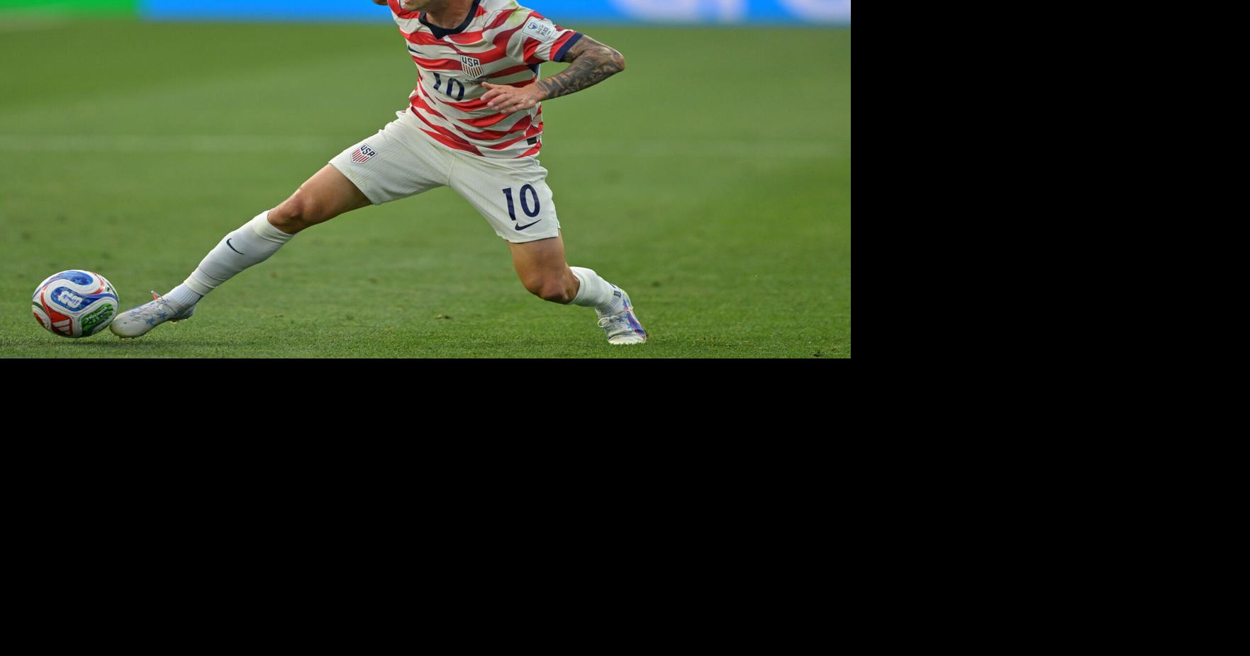 U.S. forward Christian Pulisic trains separately in World Cup practice ...